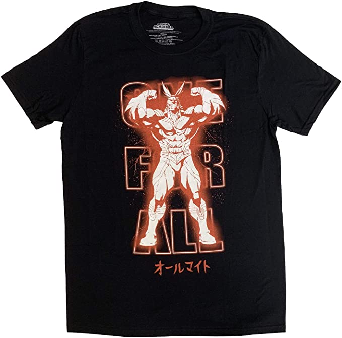 MHA ALL MIGHT " ONE FOR ALL" T-shirt– Best Anime Shop