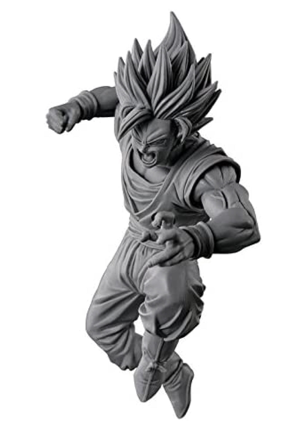 GREY FIGURE - Dragon Ball Sculptures 6 Vol. 4 Super Saiyan 2 Son Goku ...