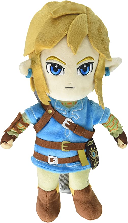 The Legend of Zelda Breath of The Wild Link Stuffed Plush, multi-color ...