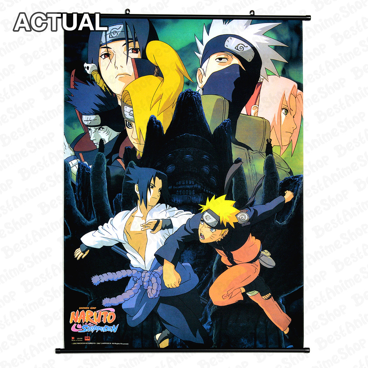naruto-shippuden-naruto-vs-sasuke-wall-scroll– Best Anime Shop
