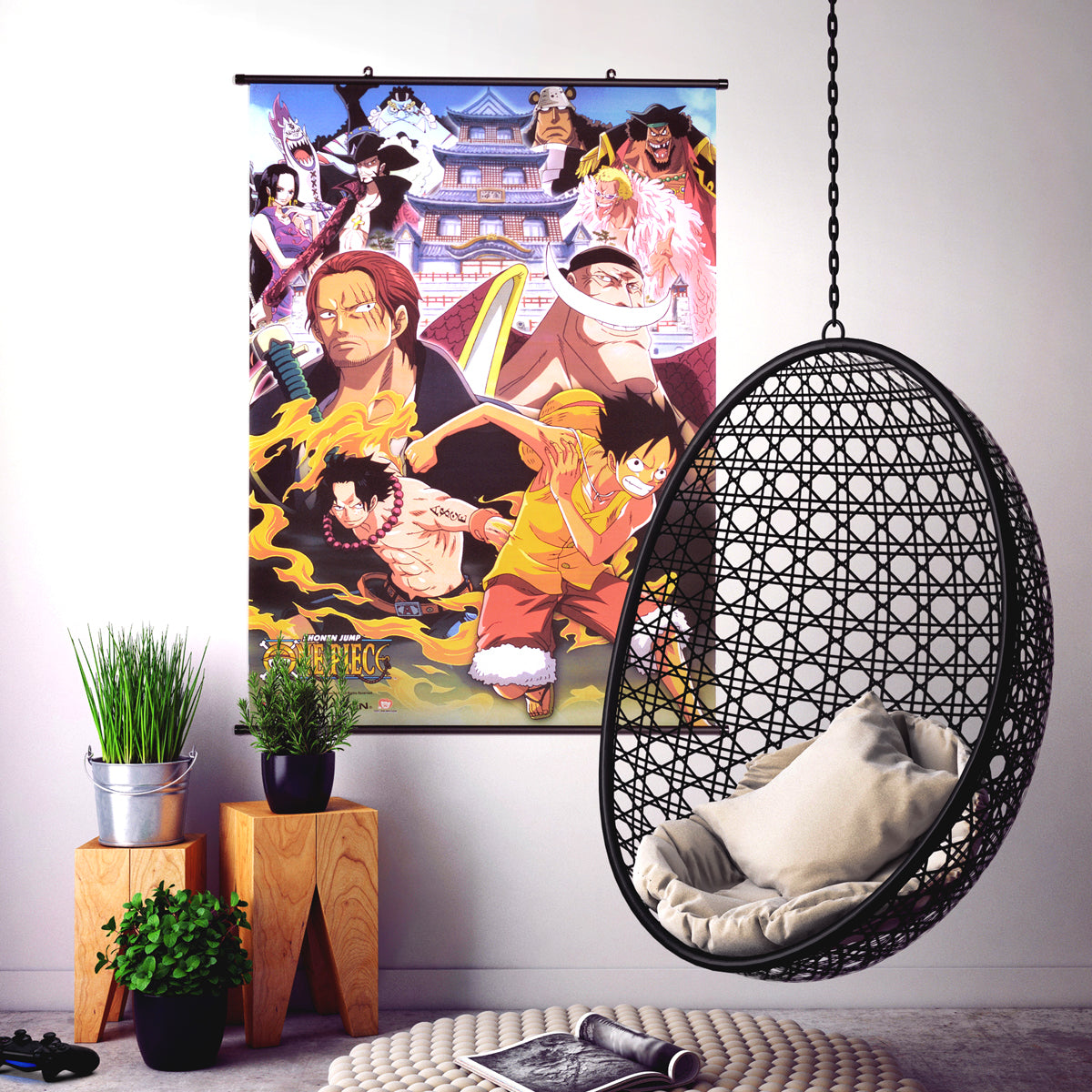 one-piece-main-cast-group-wall-scroll– Best Anime Shop