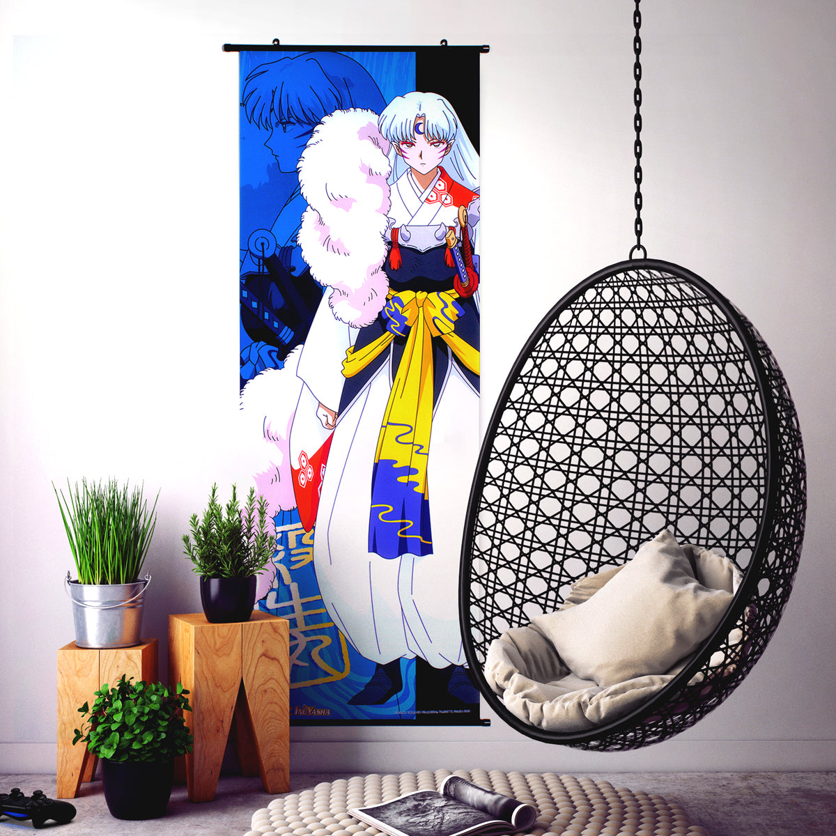 inuyasha-sesshoumaru-human-size-wall-scroll– Best Anime Shop