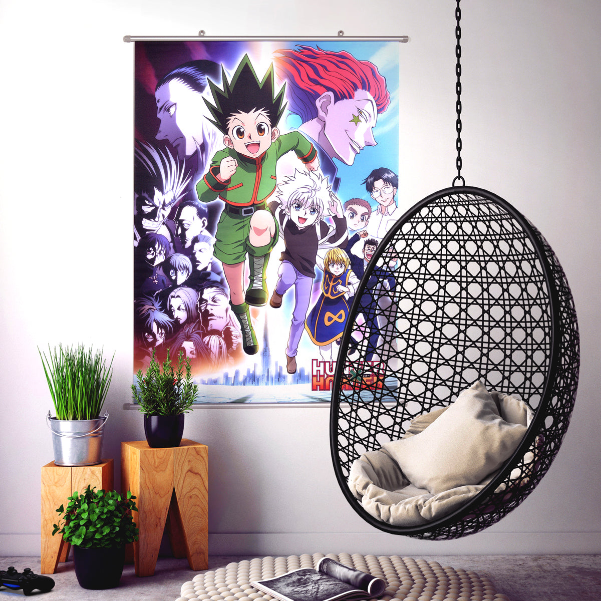 hunter-x-hunter-main-cast-key-art-wall-scroll– Best Anime Shop