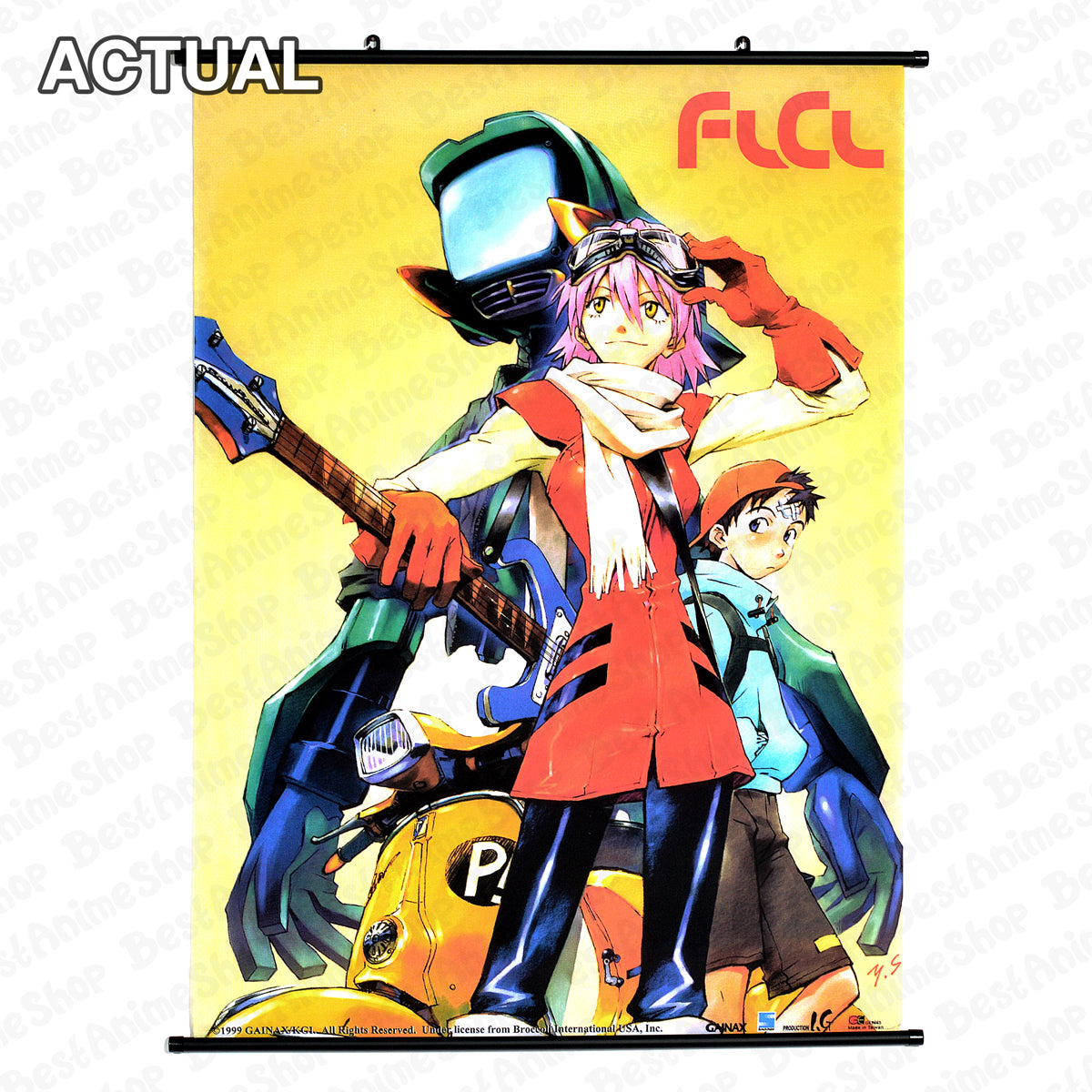 flcl-haruko-wall-scroll– Best Anime Shop